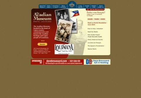 Links - Acadian Genealogy - Historical Acadian-Cajun Resources